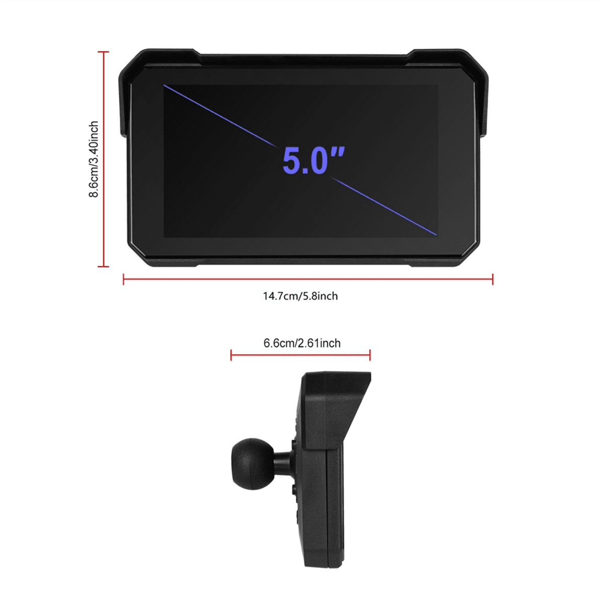 Click here for Unbranded 5 Inch Motorcycle Portable Gps Navigatio... prices