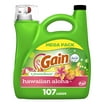 Gain Original Washing Power Liquid Laundry Detergent, Hawaiian Aloha ...