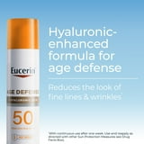 Eucerin Sun Age Defense Facial Sunscreen Lotion, SPF 50, Anti-Aging, 2. ...