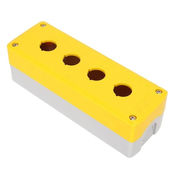 Pushbutton Switch, Waterproof 4 Gang Industrial Push Button Switch ...