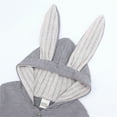 Angala Animal Bunny Baby Easter Romper Long Ear Rabbit Hoodie Romper ...