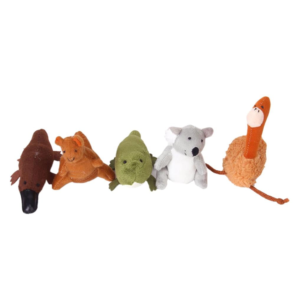 Click here for Xuanheng 5 Australian Animals Finger Puppets Tell... prices