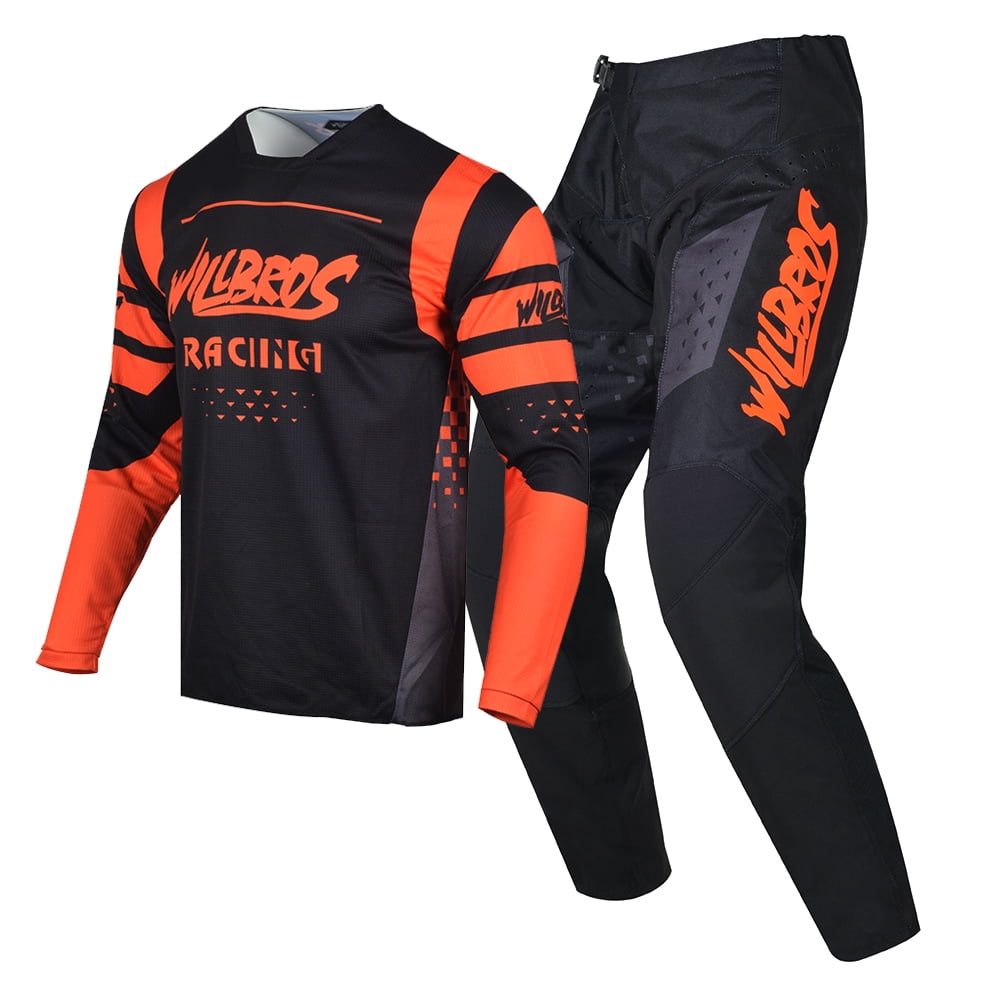 Willbros Motocross Jersey Pants Combo Dirt Bike MX Gear Set Offroad ...