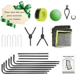 Lacrosse Rebounder for Backyard,4x7 Ft. Lacrosse Bounce Back Net ...