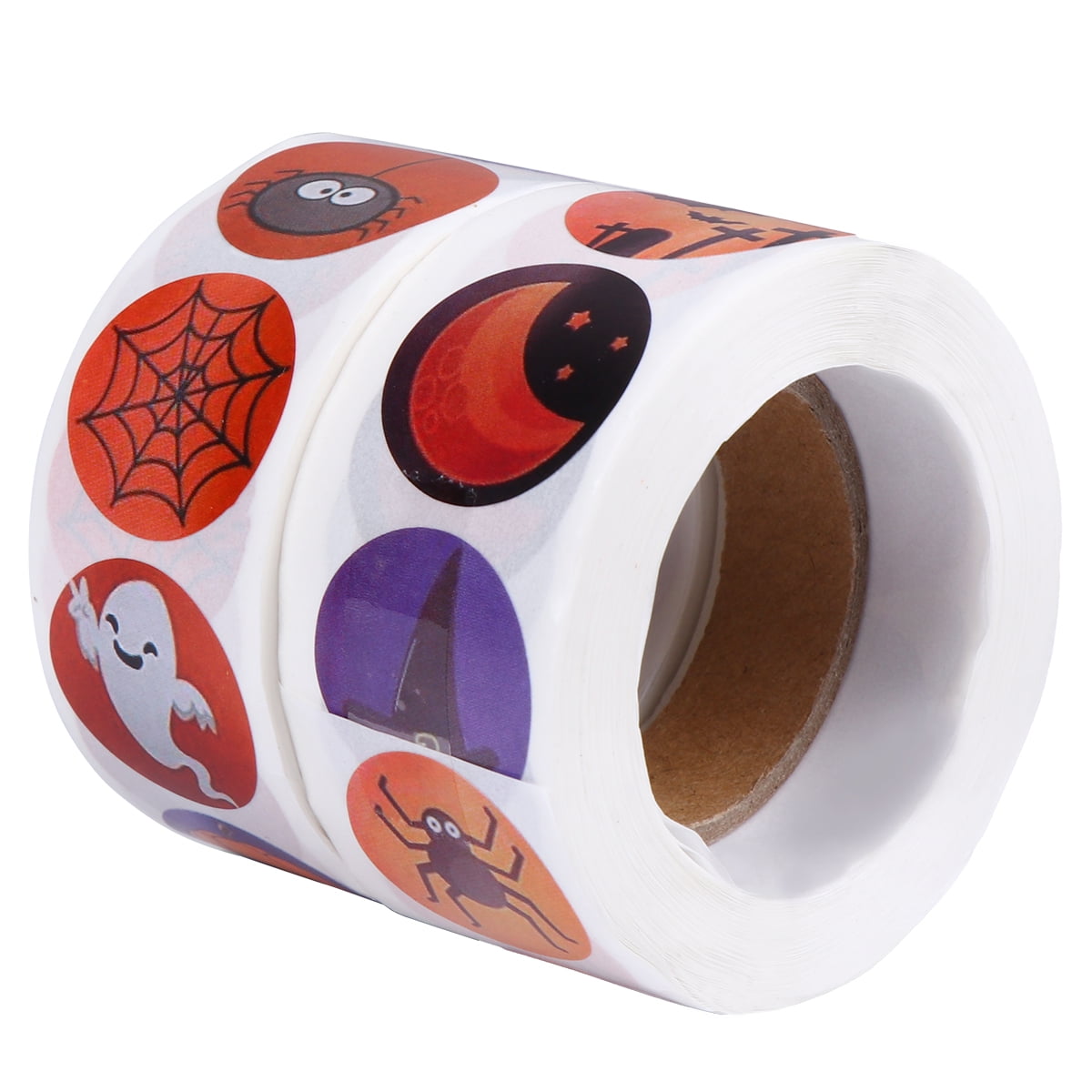 Halloween roll sticker 2 Rolls Halloween Label Sticker for Envelop ...