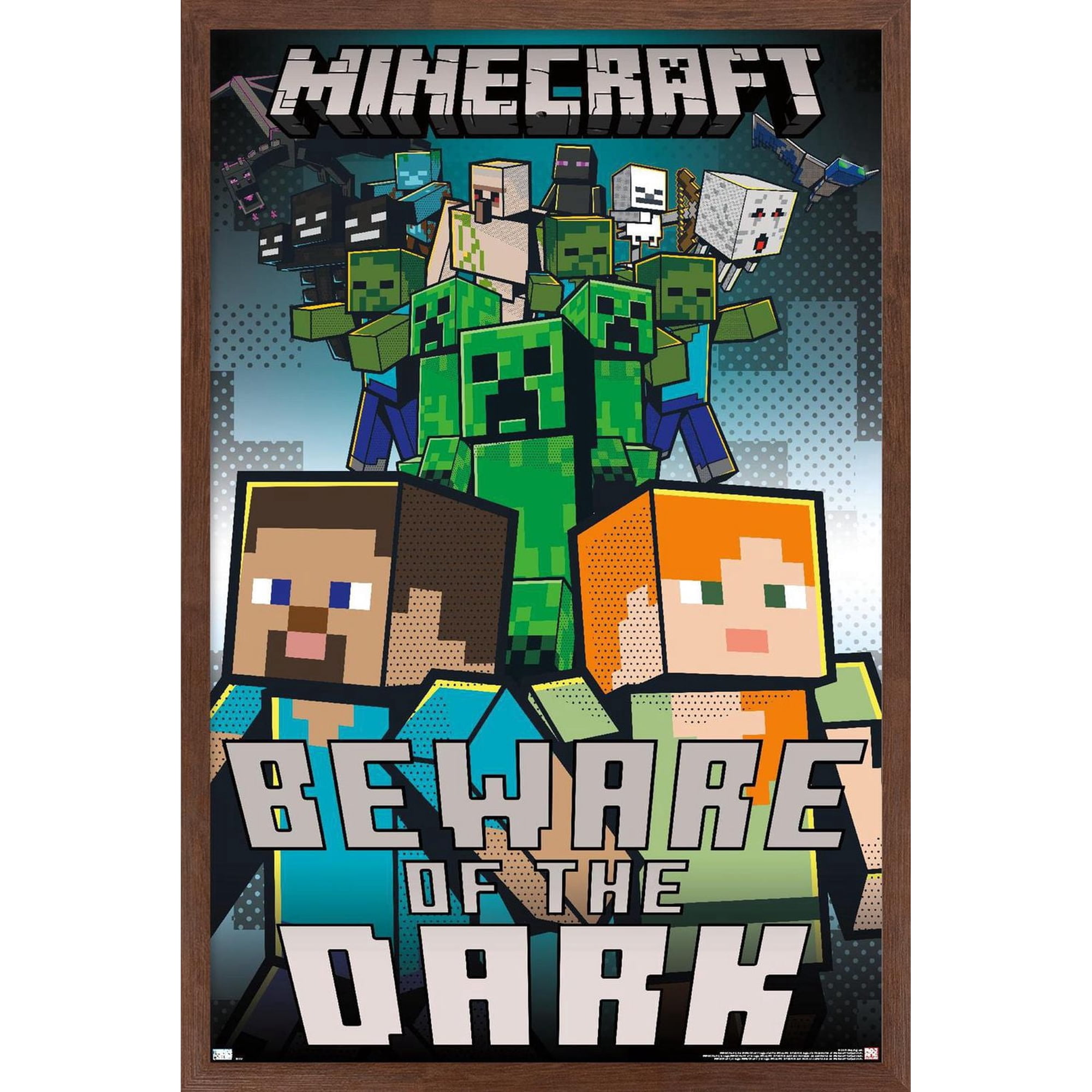 Click here for Trends International Minecraft - Beware Of The Dar... prices