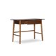 Linon Charlotte Desk, Rich Brown Finish, 30 inches Tall - Walmart.com