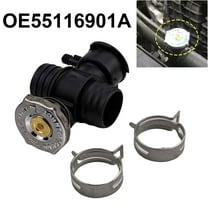 JEGS 51155 Inline Radiator Hose Drain 1.500 in. O.D. x 1.500 in. O.D. 1 ...