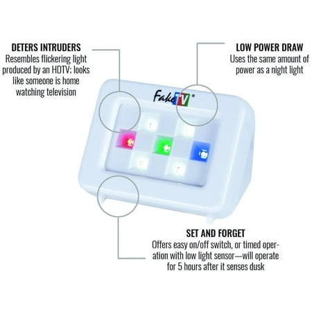 SABRE Home Security Burglar Deterrent—Fake Security Camera, Fake ...