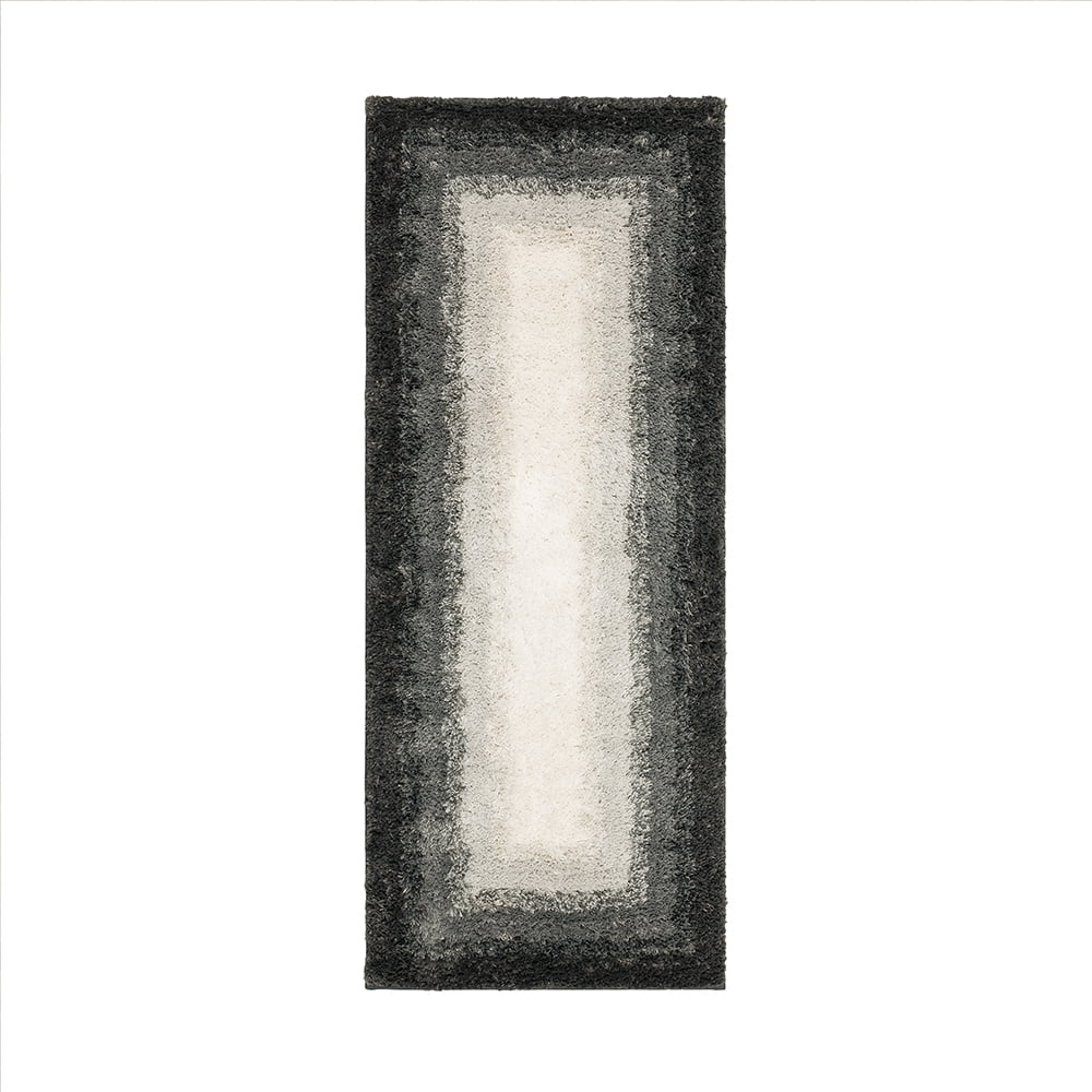 Mohawk Home Ombre Border Bath Mat, Pewter, 2' x 5' - Walmart.com