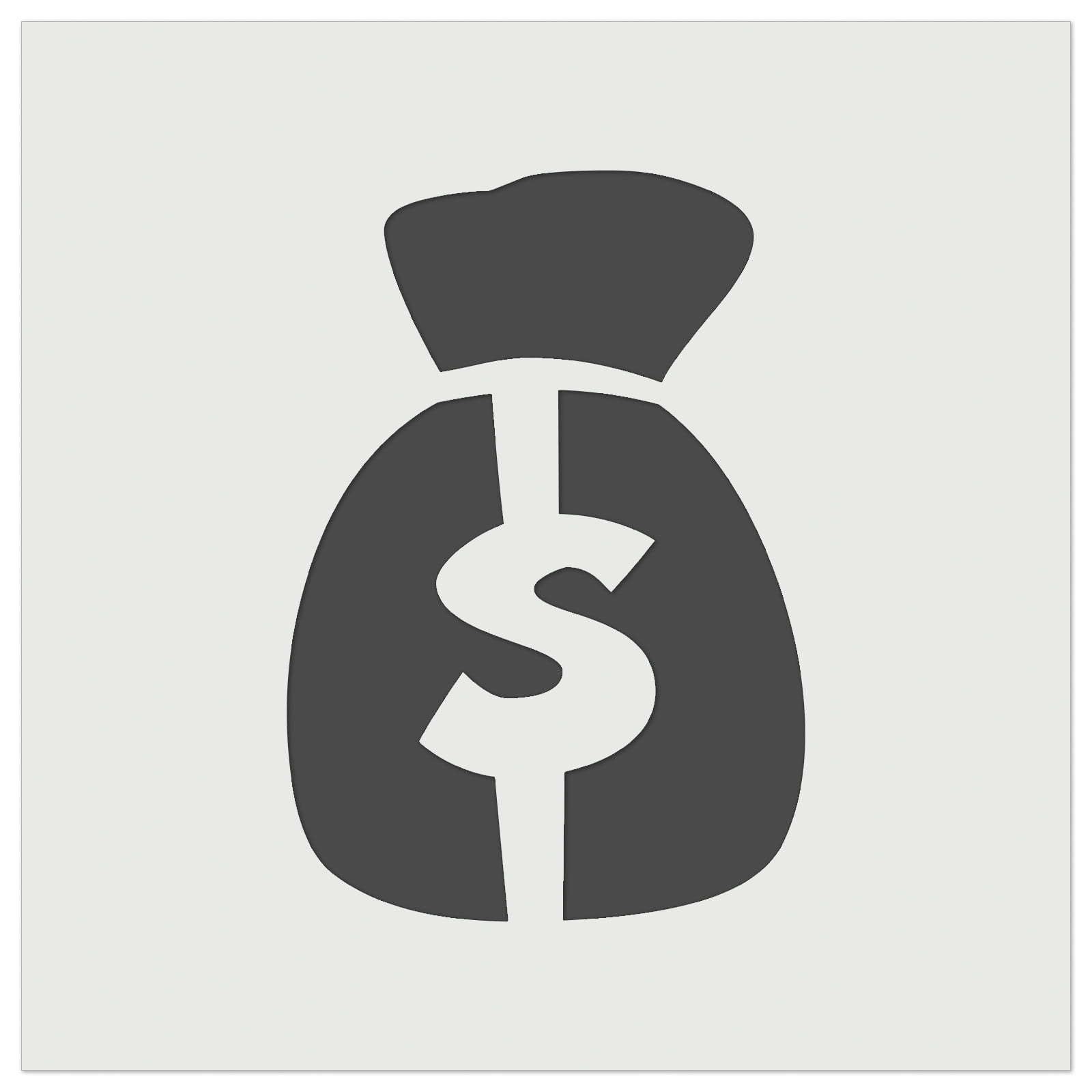 Bag of Money DIY Cookie Wall Craft Stencil - 5.5 Inch - Walmart.com