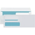 Aimoh #9 Standard Letter Size Double Window Security Envelopes, Flip Seal Closure, 500-Pack ...