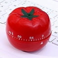 Masteelf Tomato Shape Mechanical Rotate Timer Household Countdown Timer Manual Cooking Kitchen ...