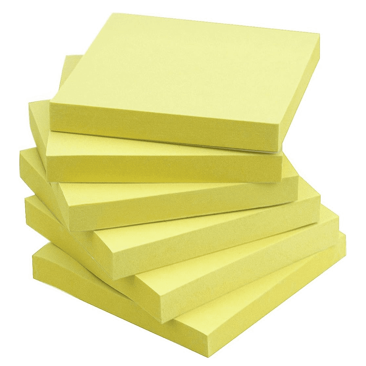 Notas Adhesivas 3x3 Notas Autoadhesivas Color Azul 6 Blocs, 100 Hojas ...