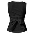 Basic Shirts Tops Sleeveless Mock Neck Top with Close Fit And Clean ...