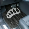 FH Group Trimmable ClimaProof Rubber Floor Mats With Footprint Design ...