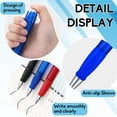12 Pcs Big Pens Jumbo Pen Bulk with Refills Extra Large Ballpoint Pens ...