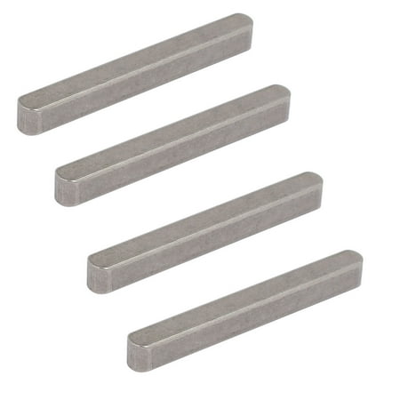 Unique Bargains 45mmx5mmx5mm 304 Stainless Steel Key Stock Keystock ...