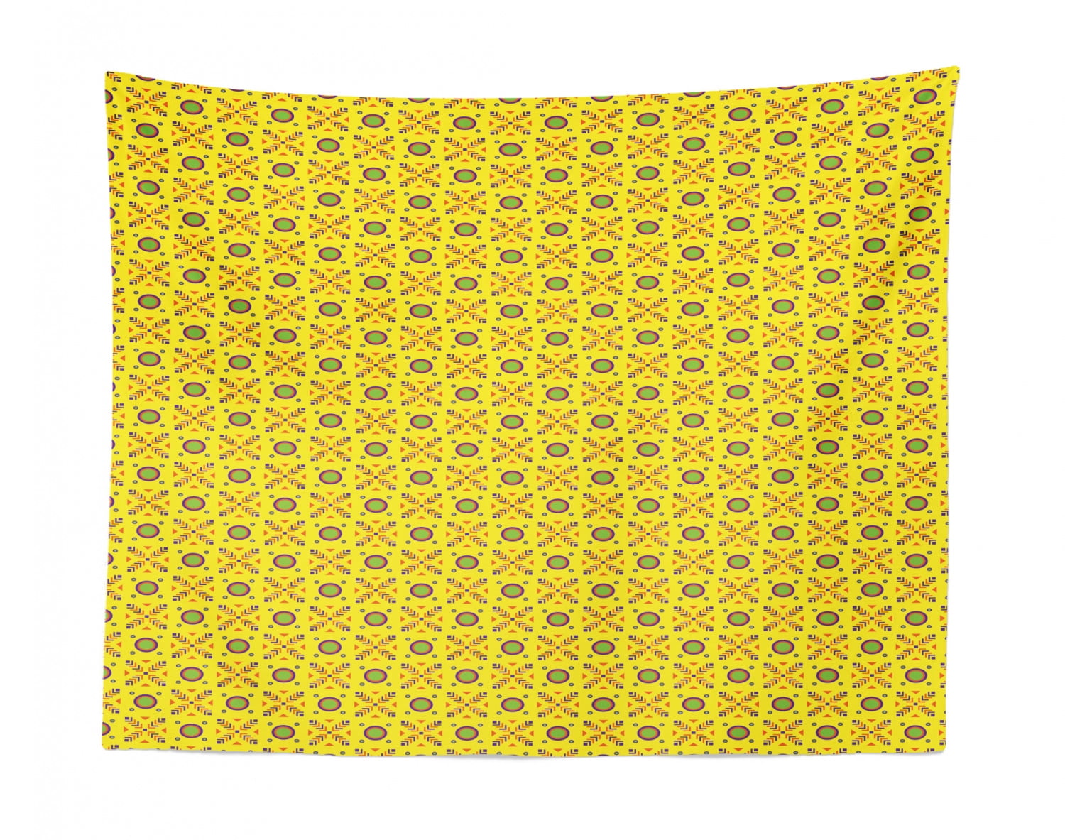 Rats Tapestry, Nursery Themed Abstract Cartoon Mouse Pattern Print ...