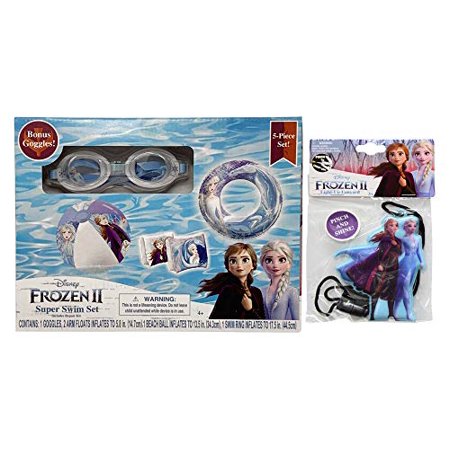 Disney Frozen Inflatable Pool Toys for Kids (5 in 1) with Light Up ...
