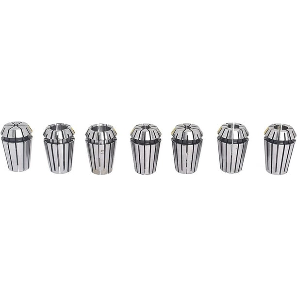 waltyotur 1/8-1/2 Inch Collet ER20 Spring Collet Set for CNC Workbench ...