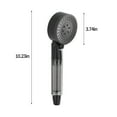 EDHITNR Shower, Canopy Shower Head High-Pressure Handheld Showerhead ...