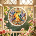 Acrylic Puzzle Sun Catchers Stained Glass Window Hanging,Scenery ...