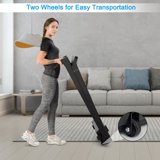 Costway Ultra-thin Lightweight Folding Treadmill Installation-free ...