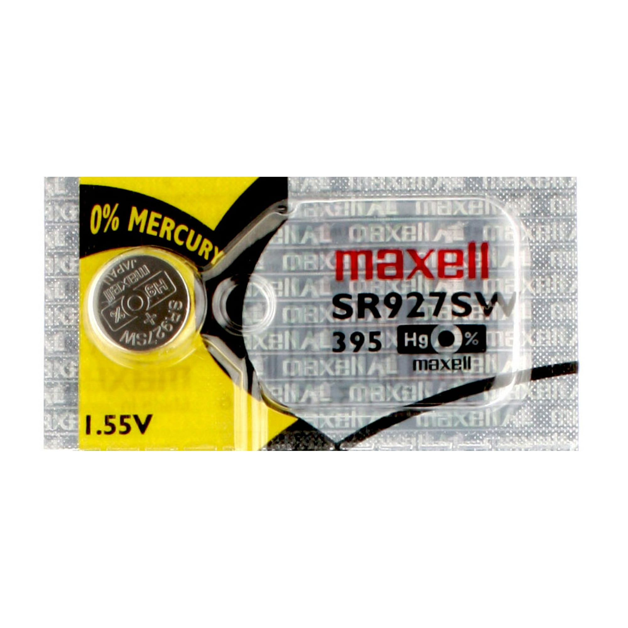Click here for 1 X Maxell 395 Watch Batteries  Sr927sw Or 399 Bat... prices