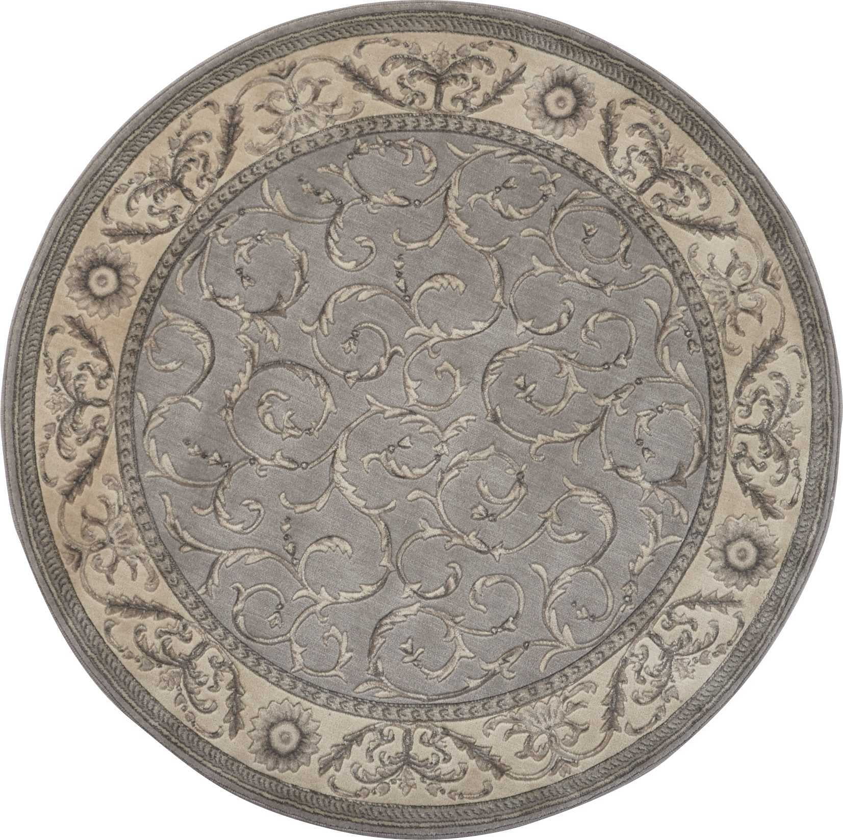 Nourison St02 R 6X6 Somerset 6 Round Wool Hand Tufted Traditional Area nourison-st02-r-6x6-somerset-6-round-wool-hand-tufted-traditional-area