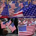 175 Pcs Small American Flags on Stick 5 x 8 Inch Mini Handheld 4th of ...