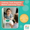 Free Shipping! MindWare Teach and Talk Cash Register with Scanner, Play Money, and Credit Card ...