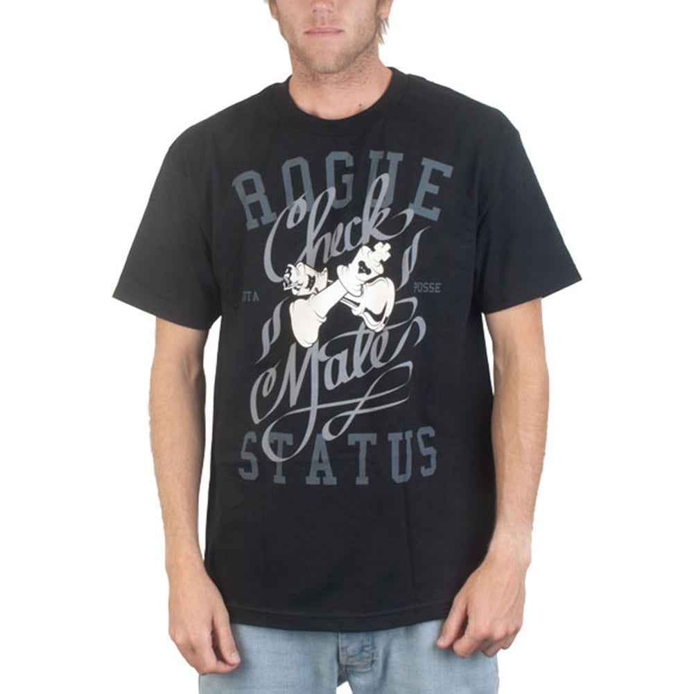 DTA Posse - Checkmate Black T-Shirt - Small - Walmart.com