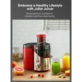 Juilist Juicer Machines, 3" Wide Mouth Juicer Extractor, 3-Speed ...