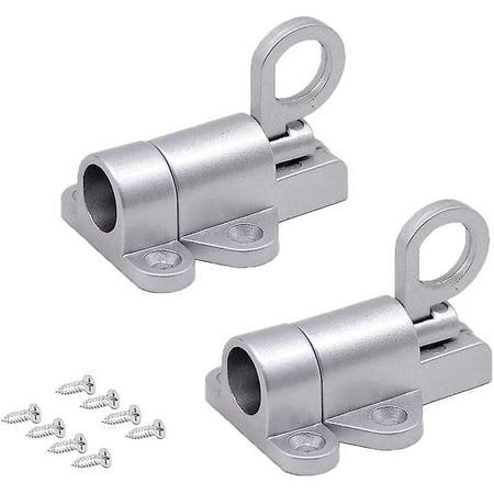 HUSERYT Automatic Aluminum Door Latch, 2 Pieces Spring Latch, Bounce ...