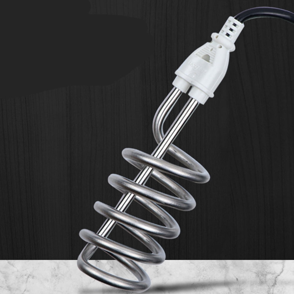 2200W 220V Immersion Bucket Water Heater Stainless Steel Electric ...