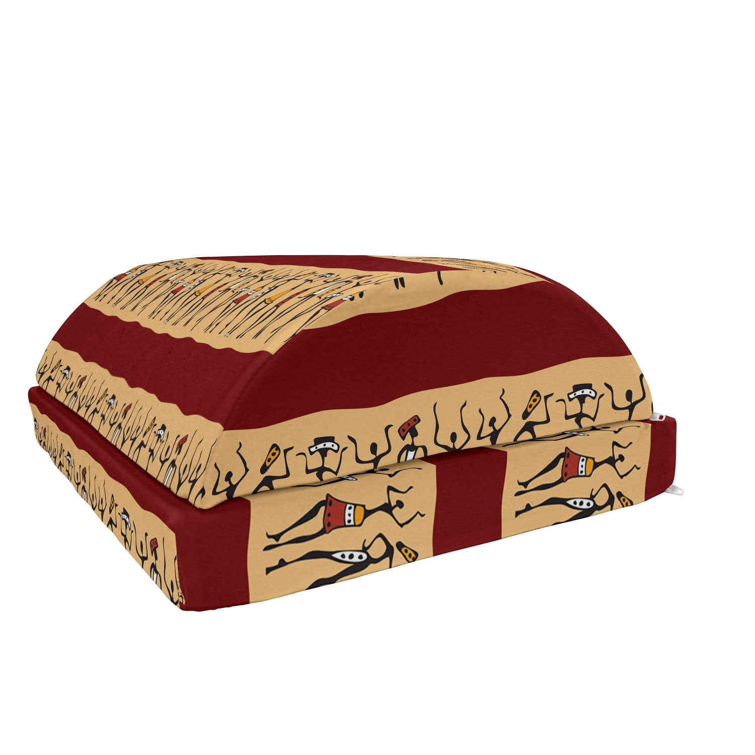 African Foot Rest, Native Indigenous People Different Poses Culture ...