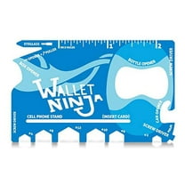 Wallet Ninja 18-in-1 Multi-Function Pocket Tool, Credit Card Size ...