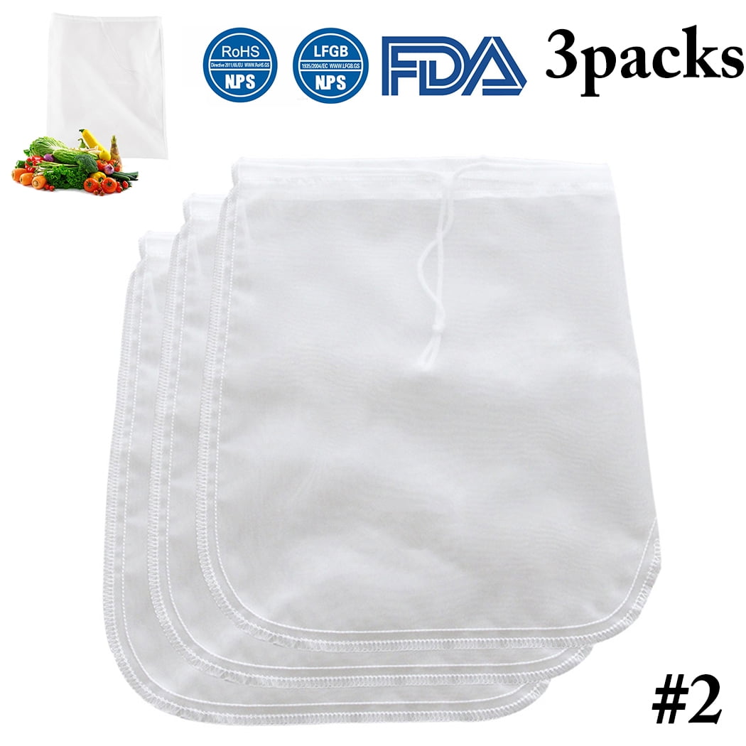 Click here for Nobrand Nut Milk Bag Fine Nylon Mesh Filter Bag St... prices