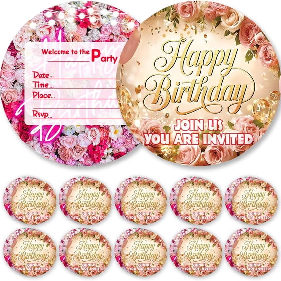 Invitations Cards Elephant Baby Shower Boy Glitter Theme Birthday Party ...