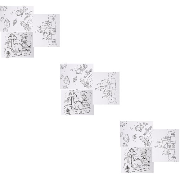 Pre Drawn Canvas Paint