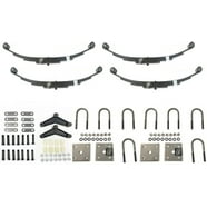 LIBRA 6000# 6K Tandem Trailer Axle Suspension Kit 3000# Leaf Springs ...