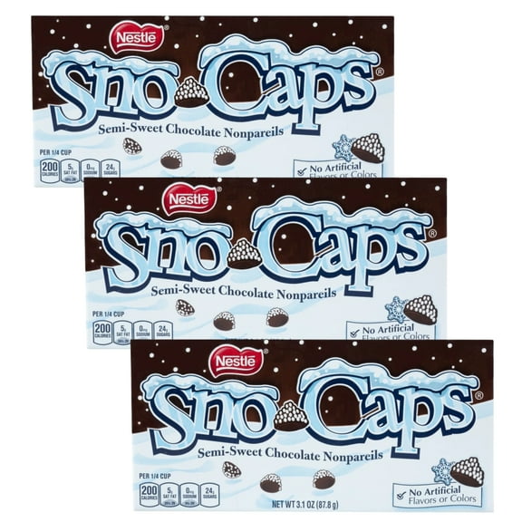 Nestle Sno-Caps Semi-Sweet Chocolate Nonpareils Candy, 3.1 oz - Walmart.com