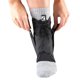 OTC Exoskeleton Ankle Stabilizer, Heel Locking Straps, Black, Large ...