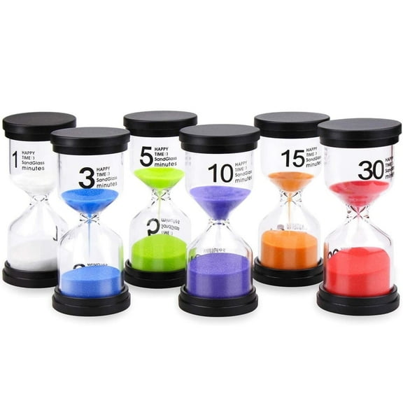 Hourglass 30 Minute Sand Timer: 5.1 Inch Gold Sand Clock, Extra Reloj ...