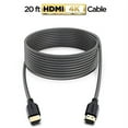 PowerBear 4K HDMI Cable 20 ft | High Speed, Braided Nylon & Gold ...