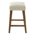 Mainstays Backless Upholstered Counter Stool, Nathan Sand - Walmart.com