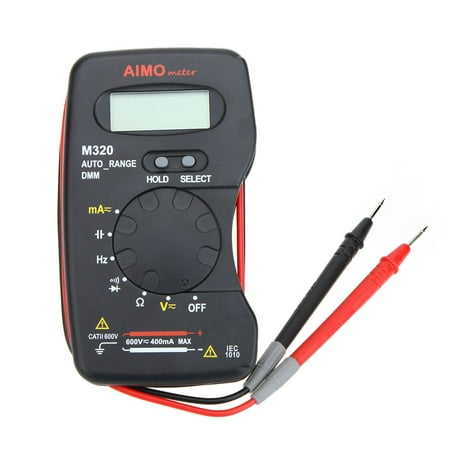 AIMO M320 Pocket Size Handheld LCD Digital Multimeter DMM Frequency ...