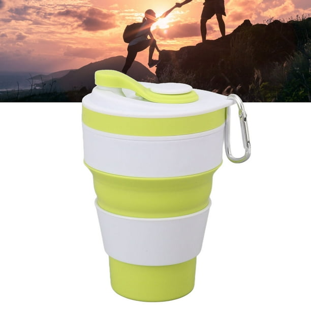 Collapsible Cup, Silicone Collapsible Cup Telescopic Cup Retractable ...