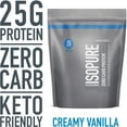 Isopure, Zero Carb Protein, Creamy Vanilla, 1 lb, 15 Servings - Walmart.com